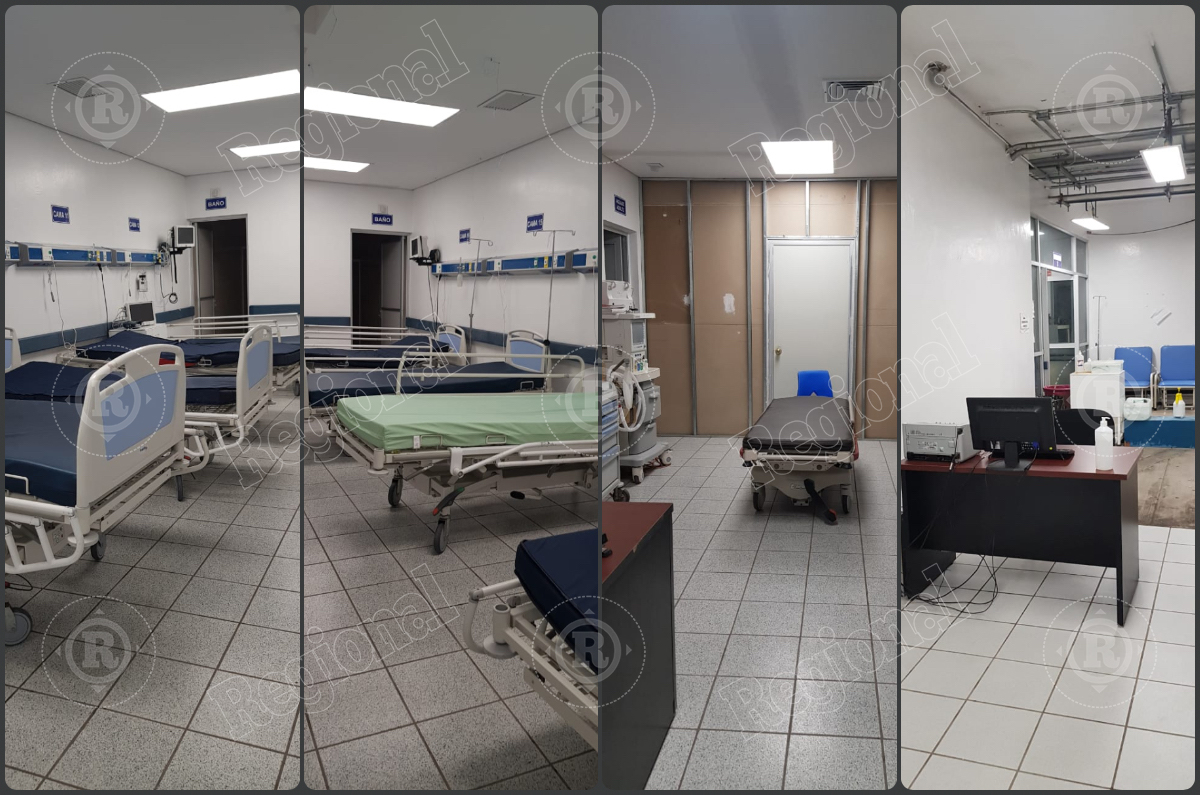 Hospital Integral Comunitario, pasa la noche sin pacientes de COVID